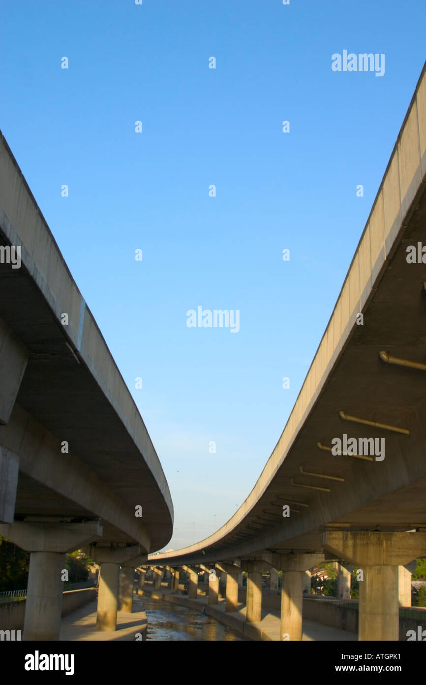 underneath a highway structure Stock Photo - Alamy