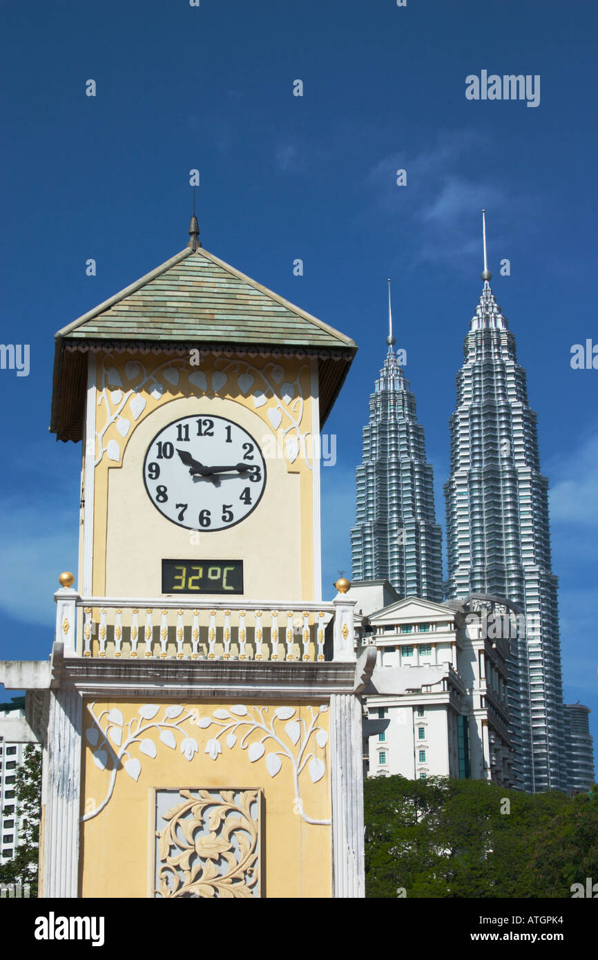 a clock tower in Kuala Lumpur, Malaysia Stock Photo - Alamy