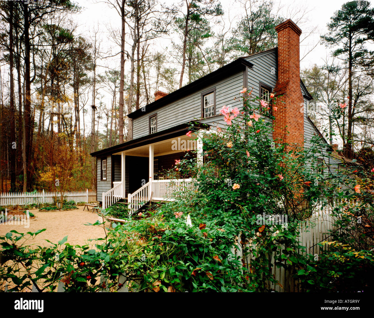 Historic House at Atlanta History Center Stock Photo - Alamy
