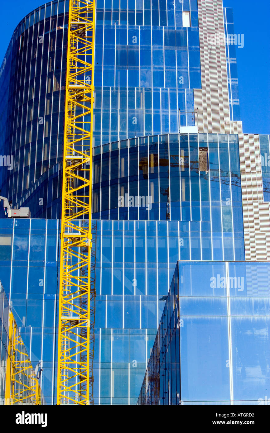 Steel & Glass Stock Photo - Alamy