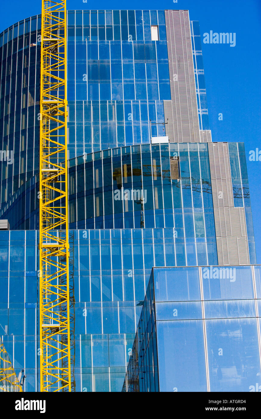 Steel & Glass Stock Photo - Alamy