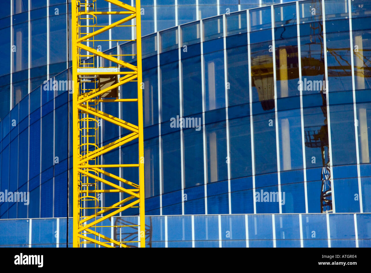 Steel & Glass Stock Photo - Alamy