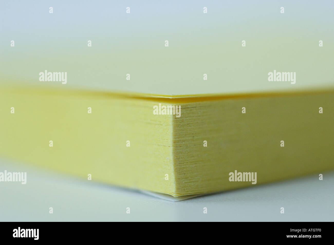 Yellow sticky adhesive note paper Stock Photo - Alamy