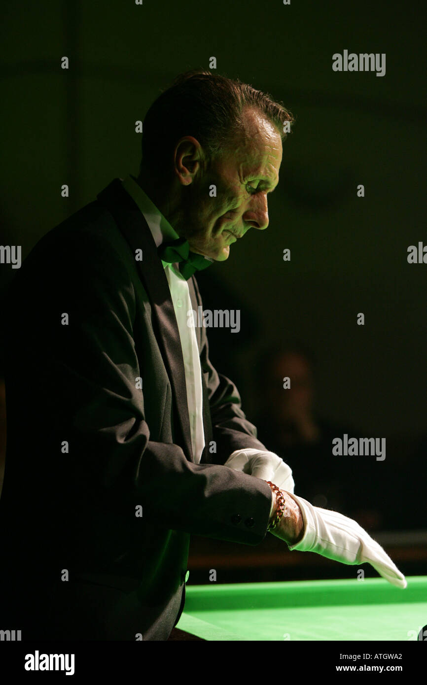 Peter Ebdon Snooker at Birmingham Stock Photo - Alamy