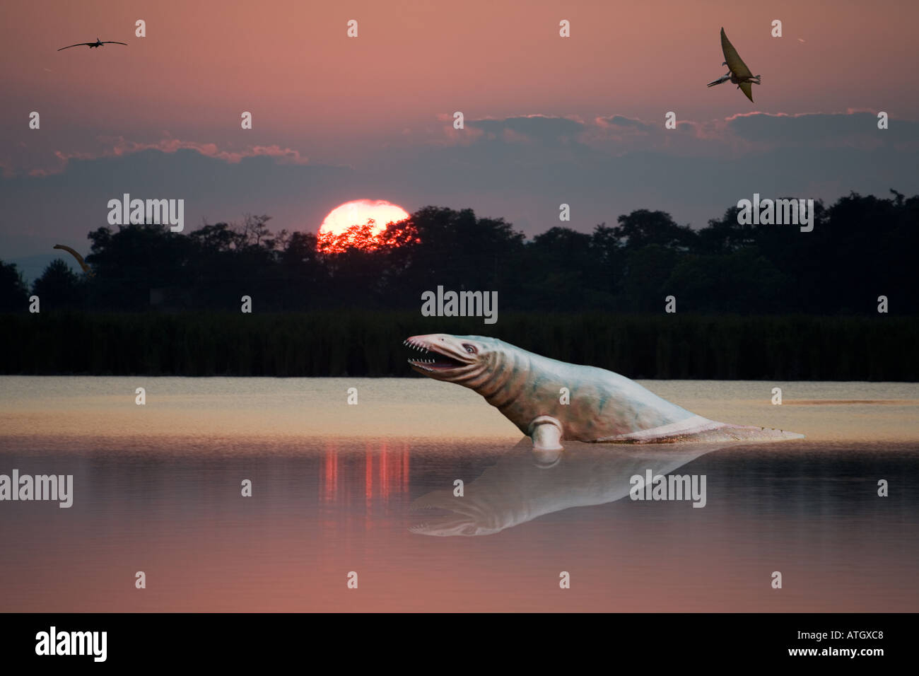 Eryops (eryops) hi-res stock photography and images - Alamy