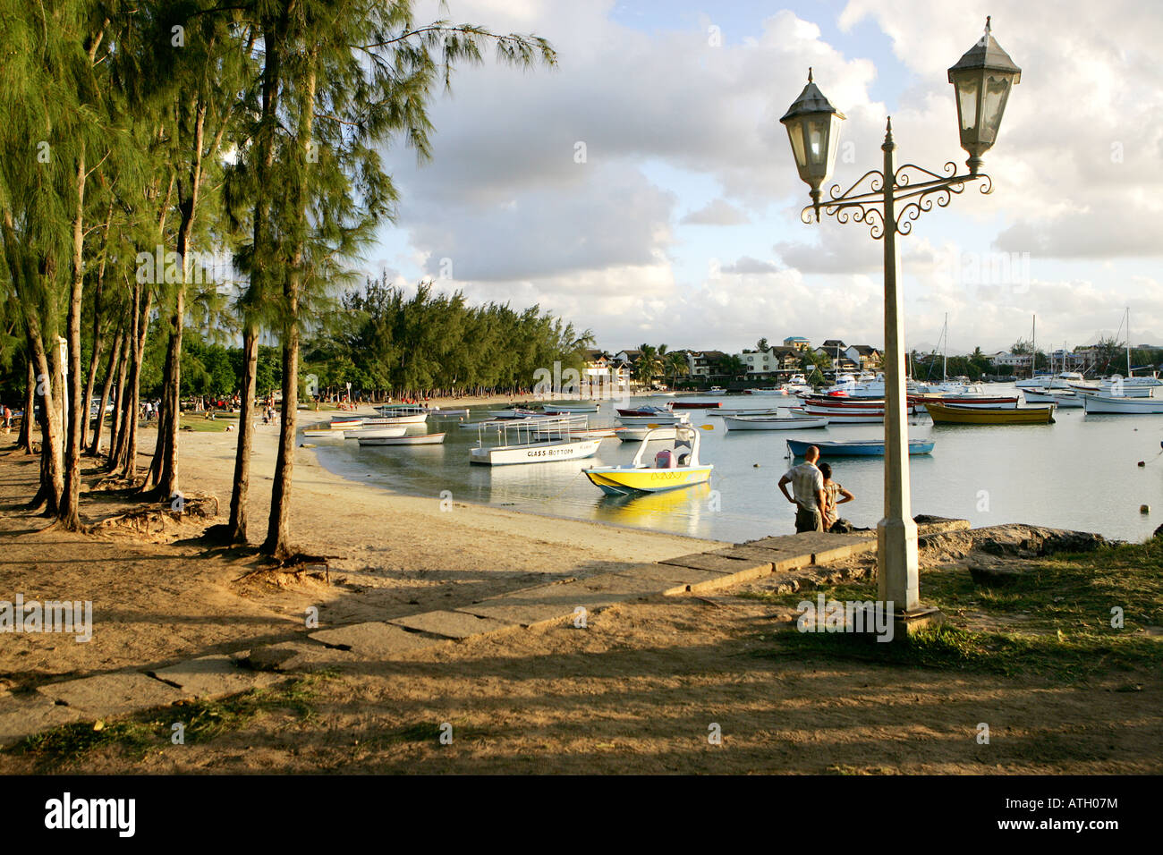 Mauritius grand baie sunset hi-res stock photography and images - Alamy