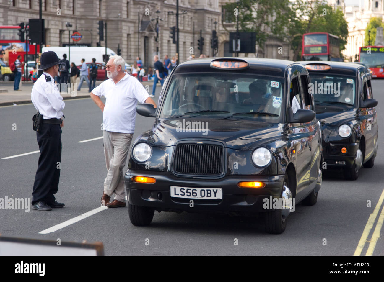 Black cab driver hi-res stock photography and images - Alamy