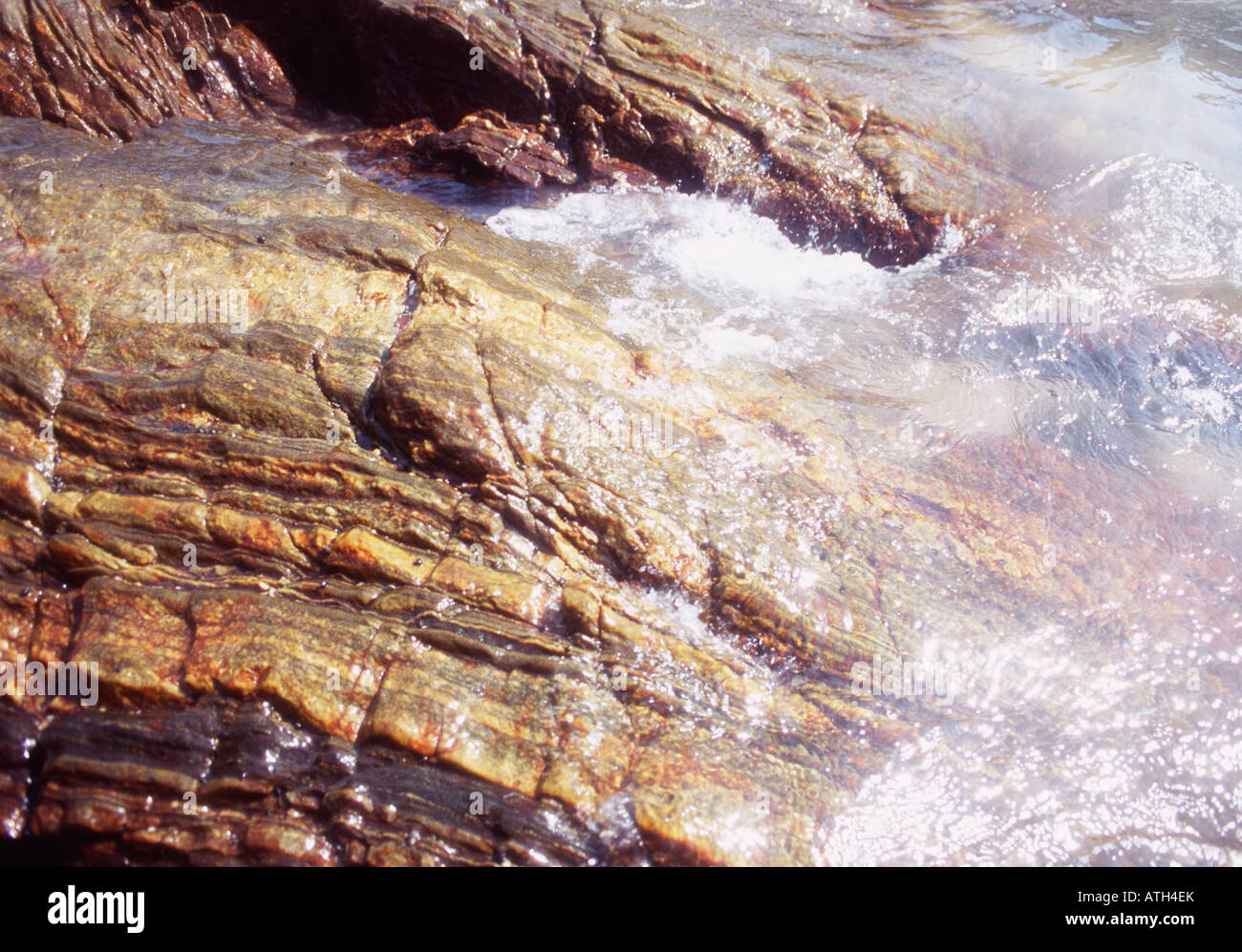 rocky shore line Stock Photo - Alamy