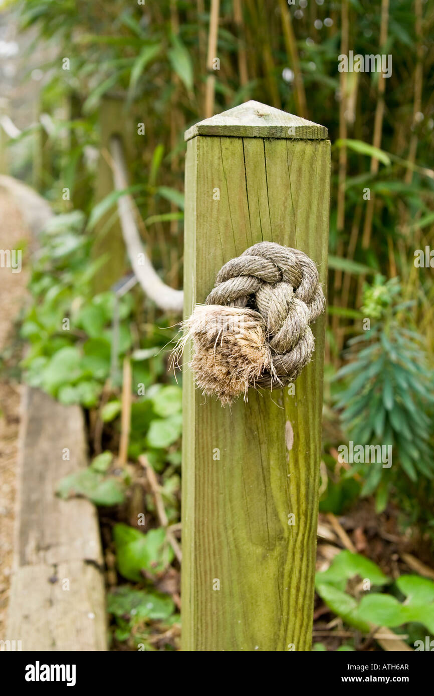 Rope Fence High Resolution Stock Photography and Images - Alamy
