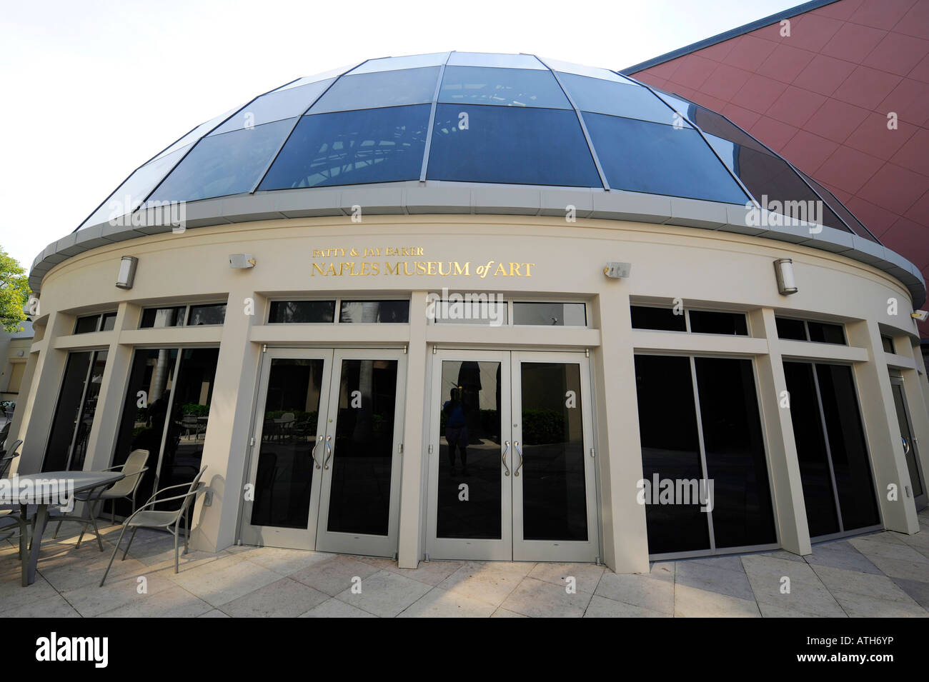 Naples Florida Patty and Jay Baker Museum of Arts Stock Photo - Alamy