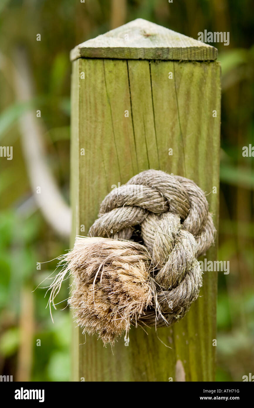 Rope Fence High Resolution Stock Photography and Images - Alamy