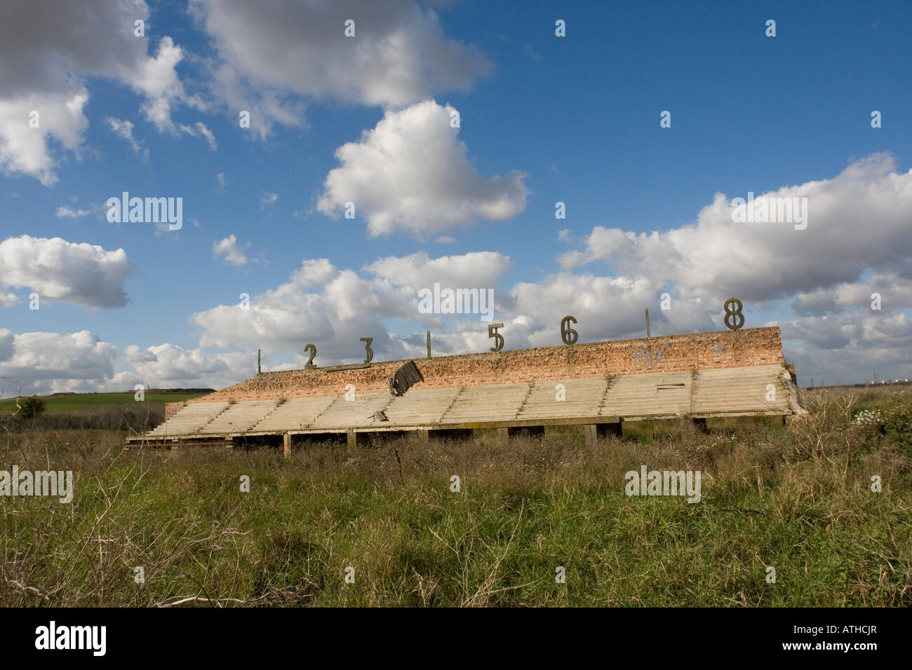 Rainham Marshes RSPB bird reserve located east of London at Rainham ...