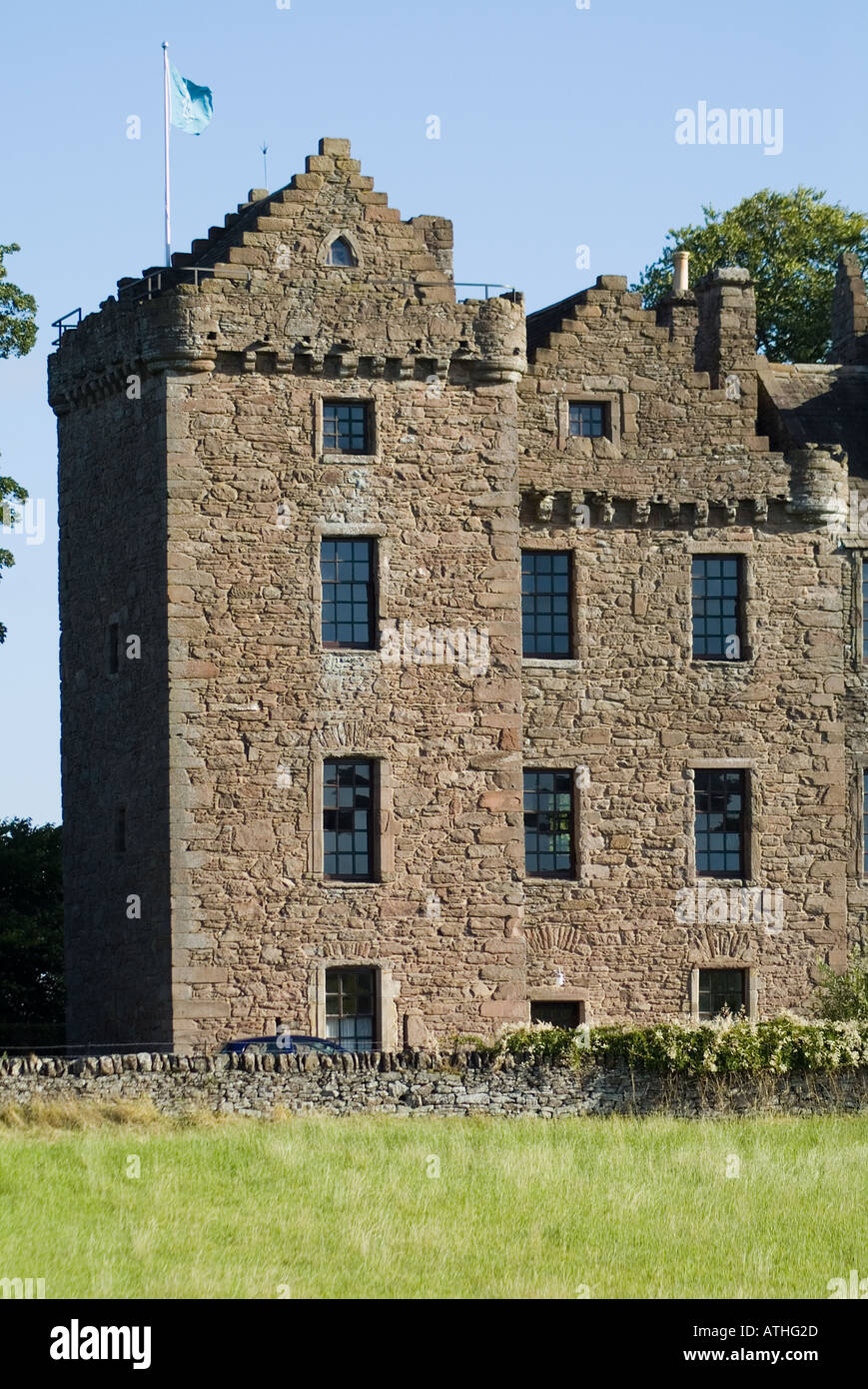 dh Huntingtower castle HUNTINGTOWER PERTHSHIRE NTS 15th century stone ...