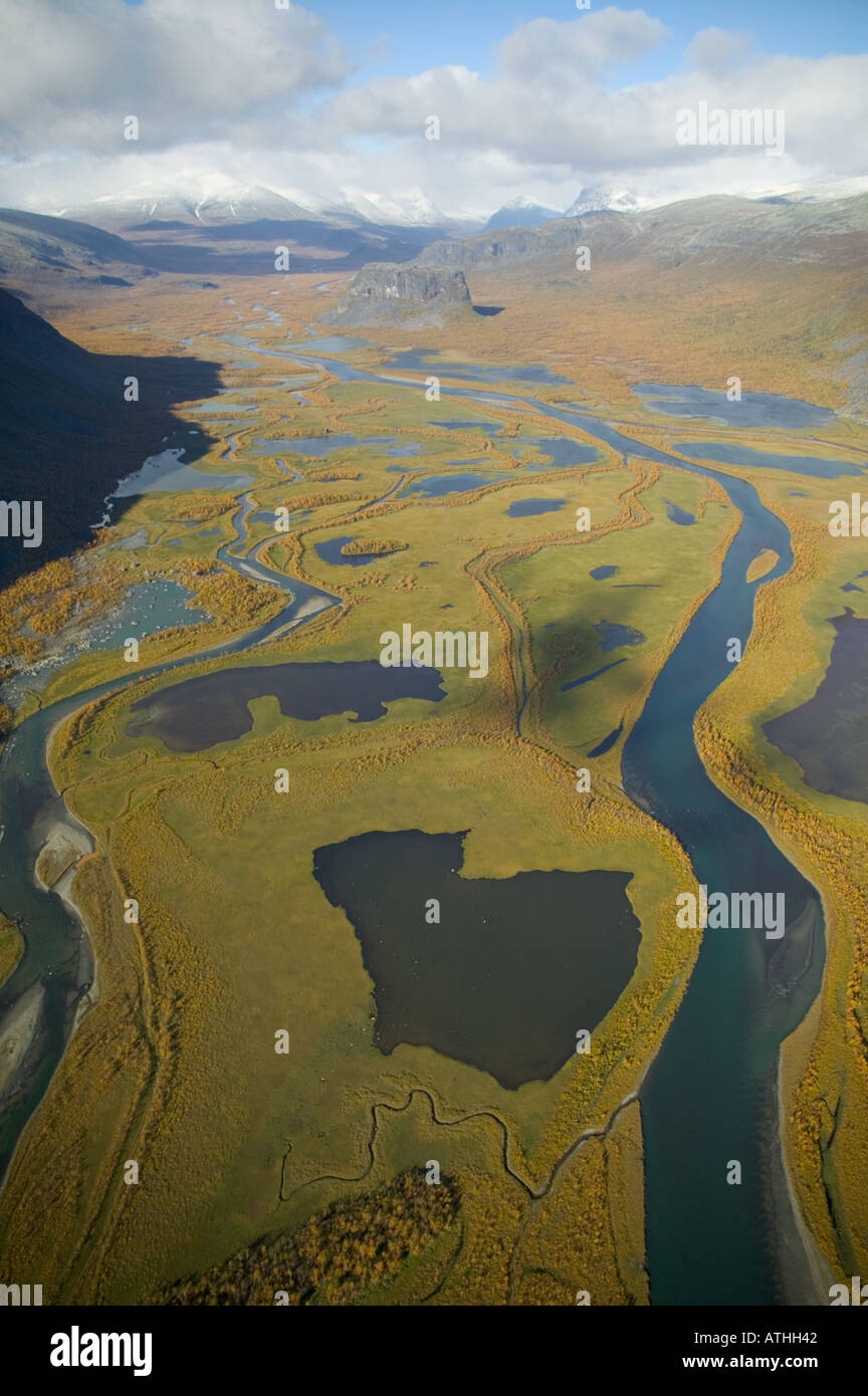 A view of the Rapa Valley Delta Sarek National Park Laponia World ...