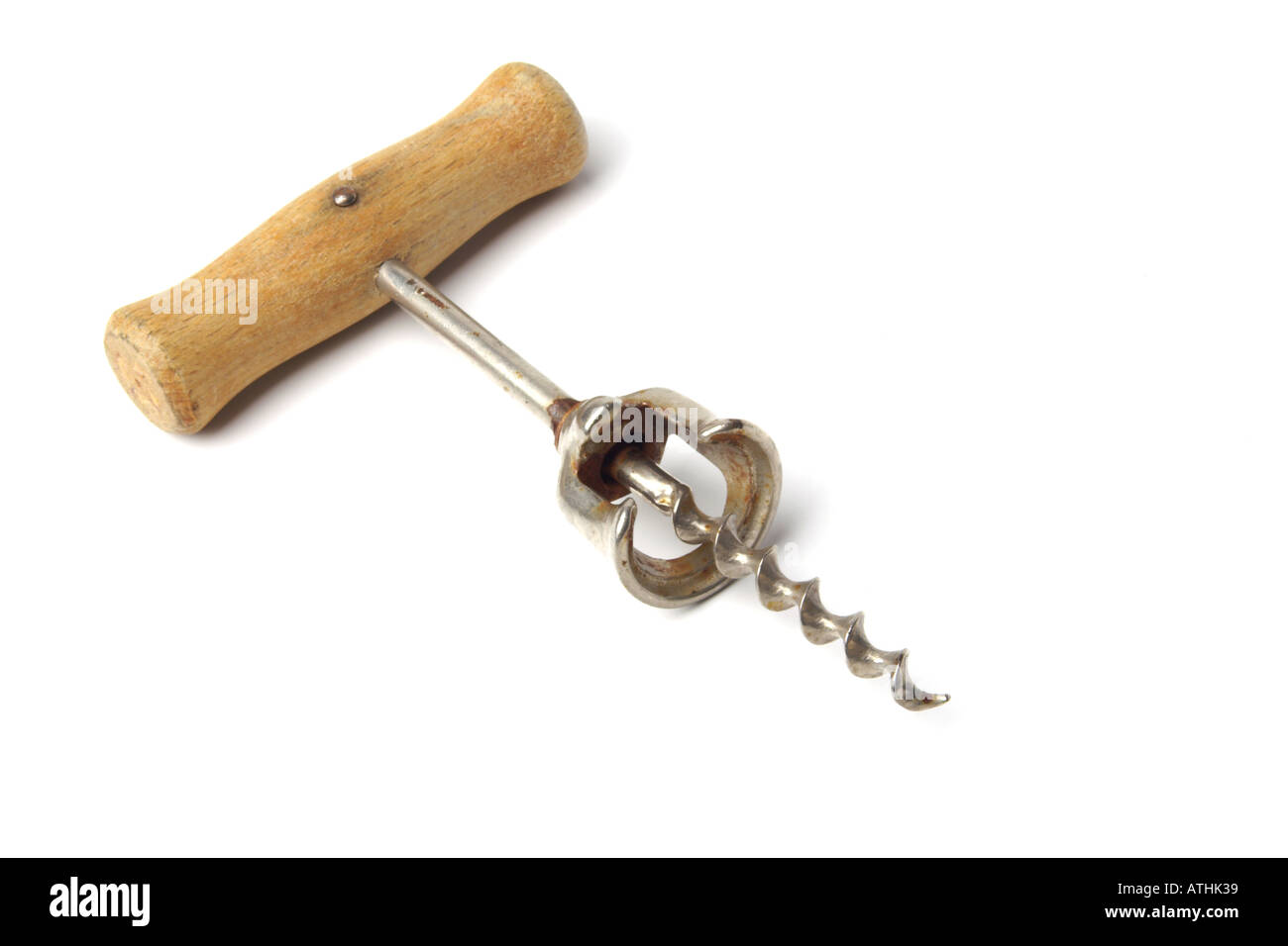 Corkscrew auger Cut Out Stock Images & Pictures - Alamy