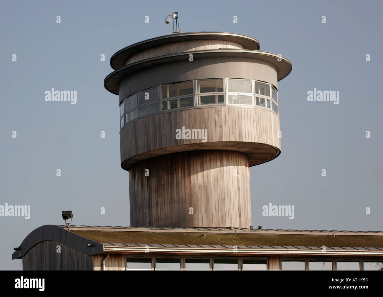Sloane Observation Tower and Visitor Centre at WWT Slimbridge Stock ...