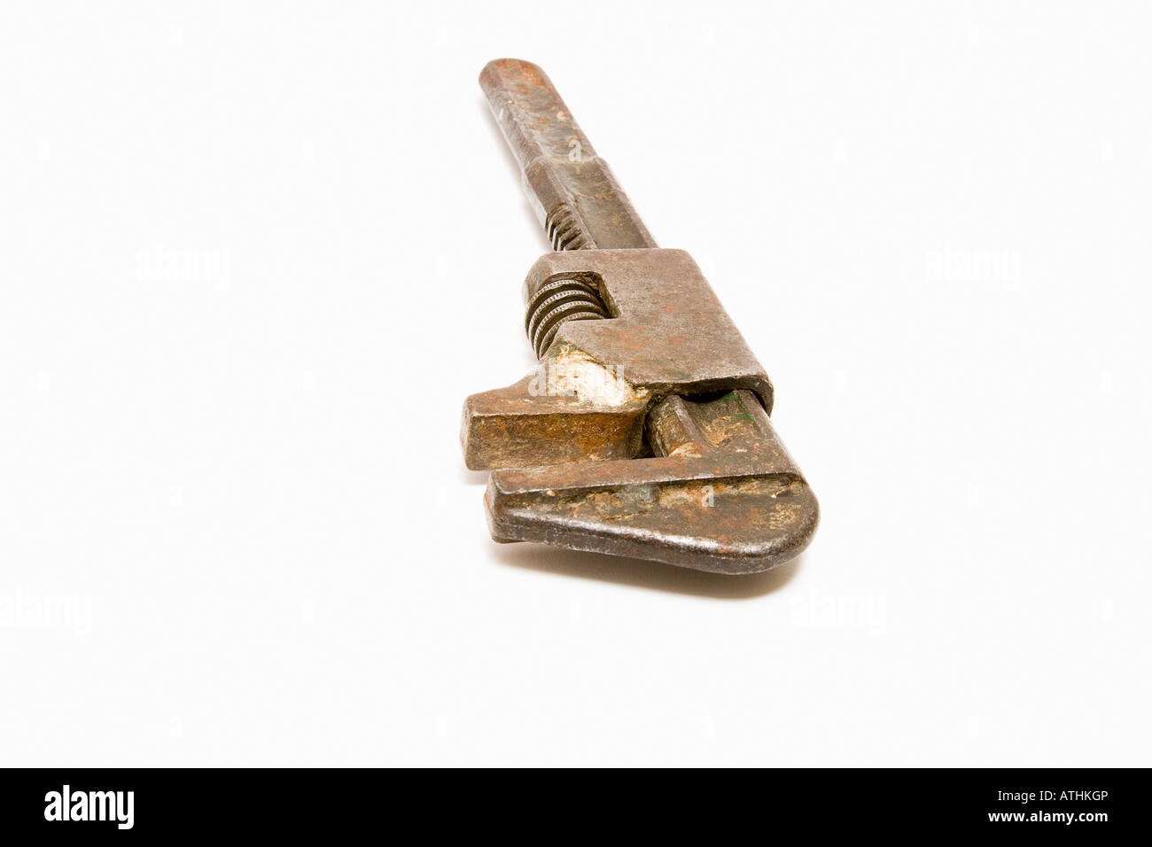Abstract picture of a wrench Stock Photo - Alamy