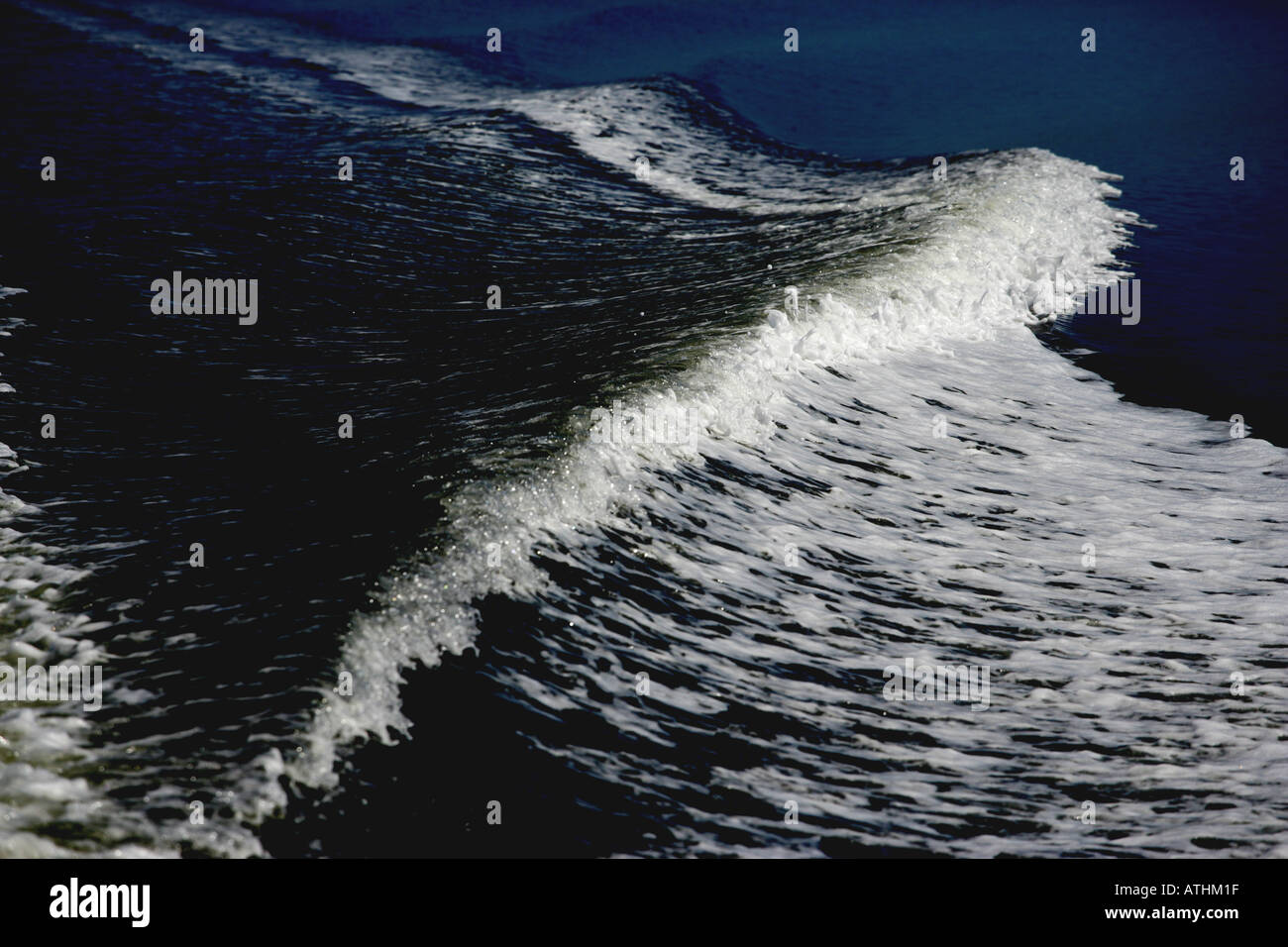 Wake of Boat [3] in Masset Inlet, the Queen Charlotte Islands (Haida ...