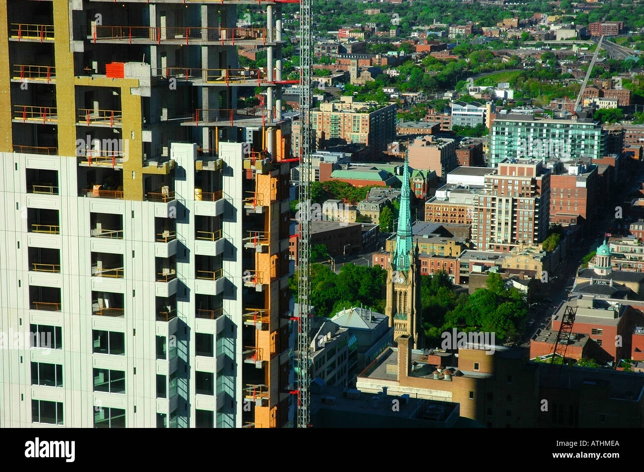 Construction of Office Building Stock Photo - Alamy