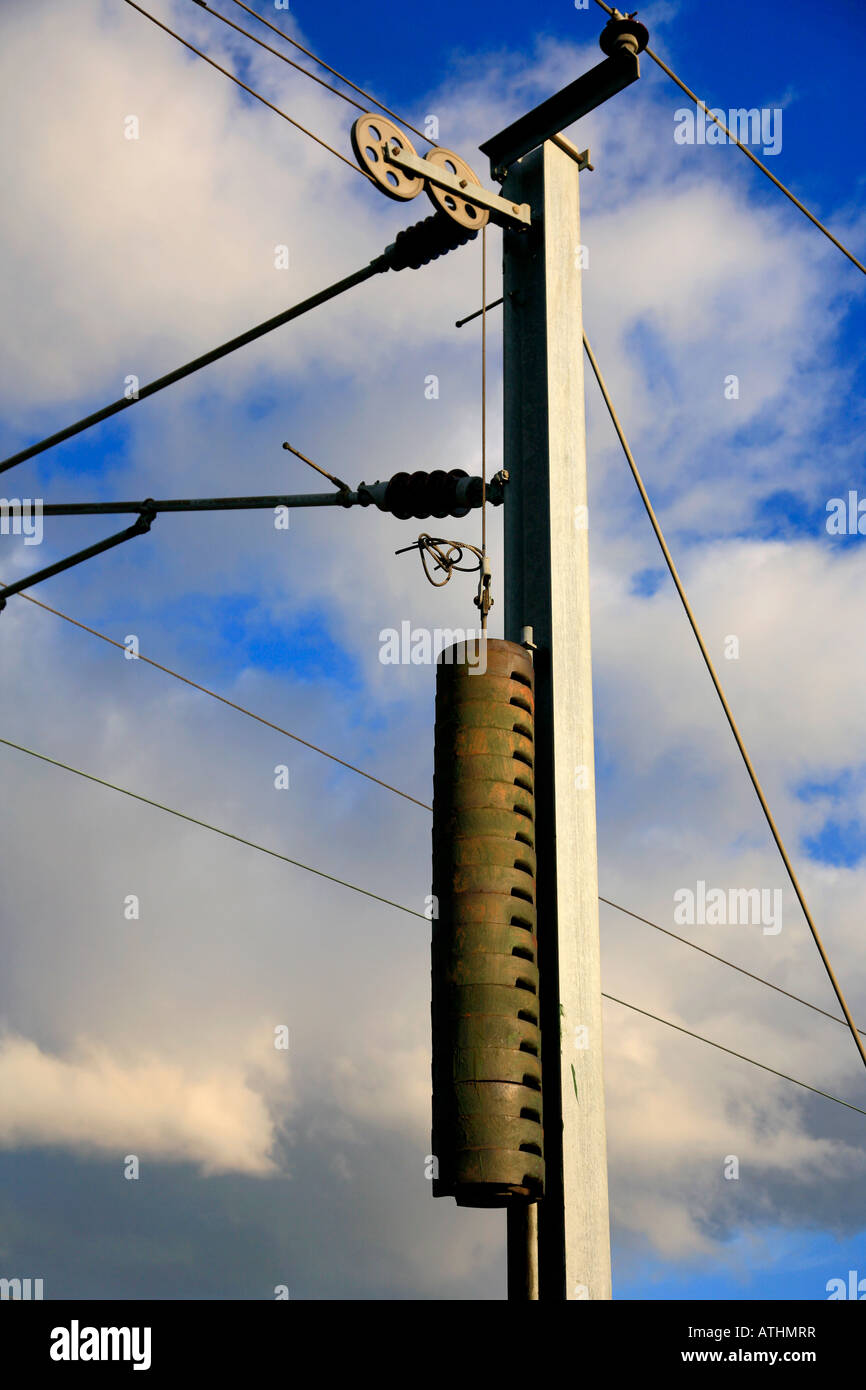 Train track rail overhead sleeper hi-res stock photography and images ...