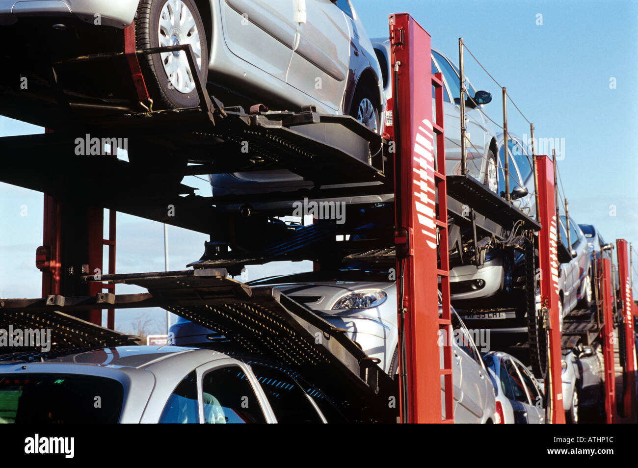 Car Transporter Lorry High Resolution Stock Photography and Images - Alamy