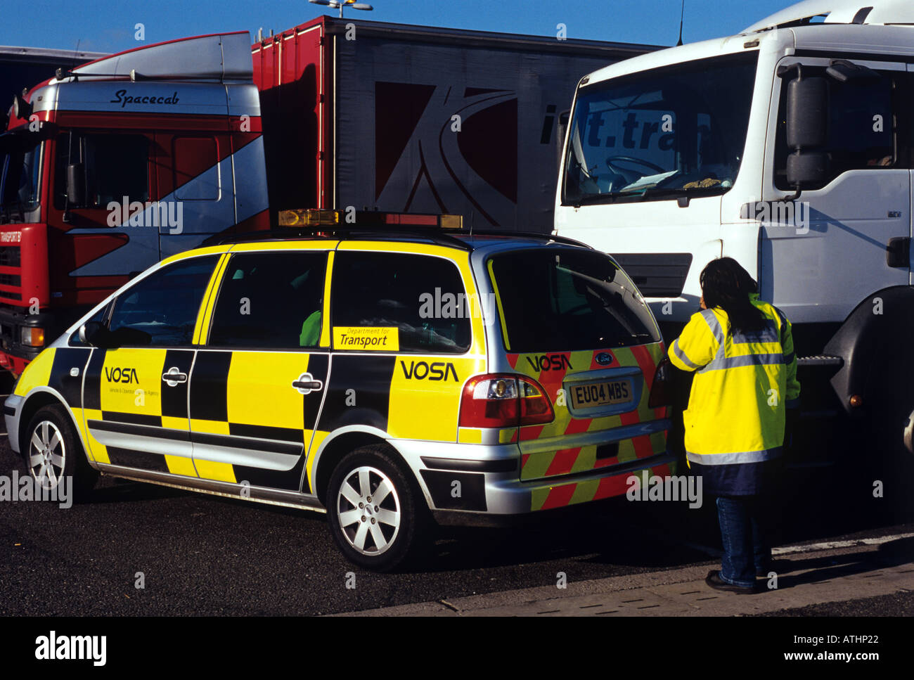 Vosa vehicle inspection hi-res stock photography and images - Alamy