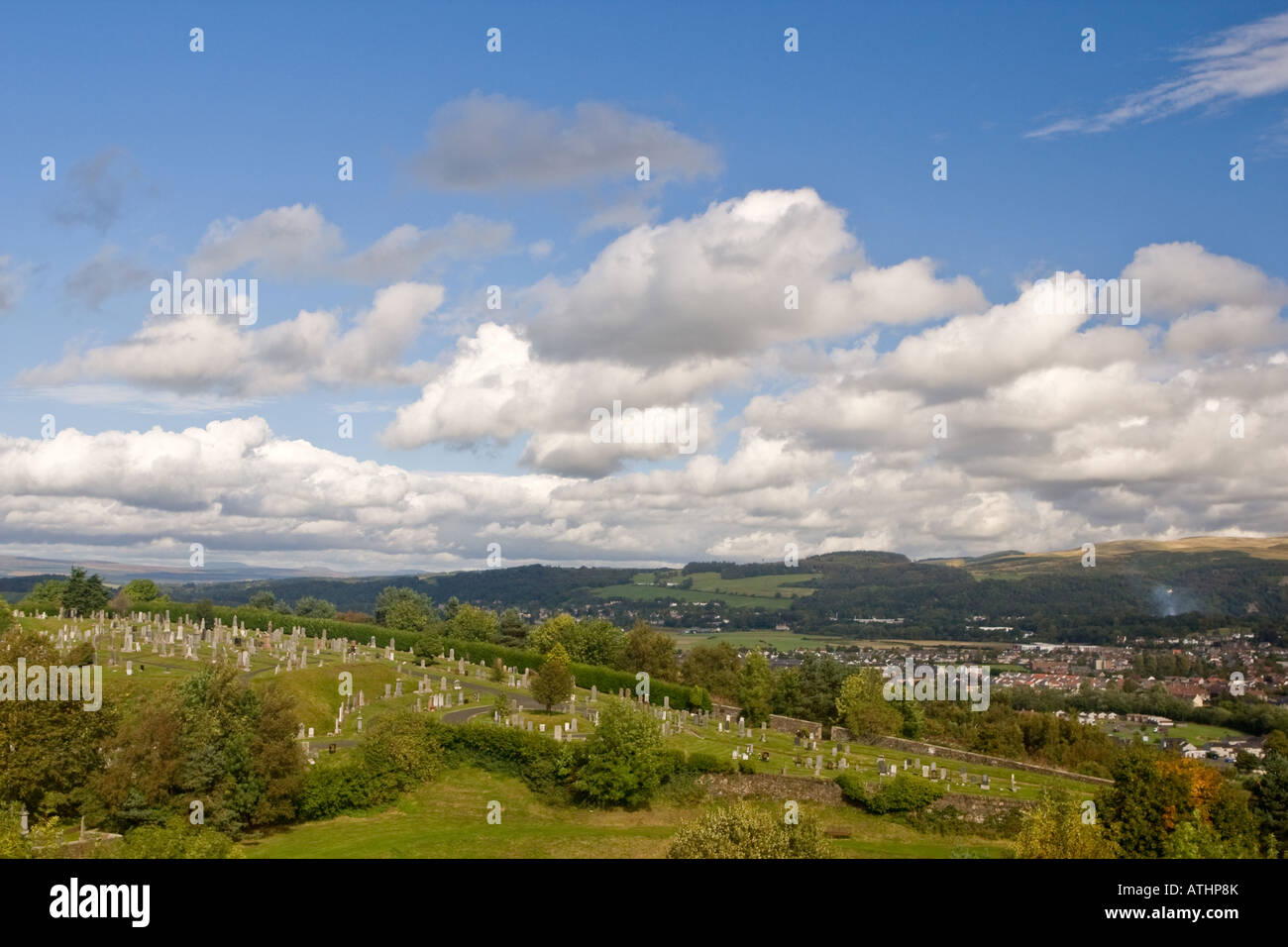 Stirling castle old town cemetery hi-res stock photography and images ...