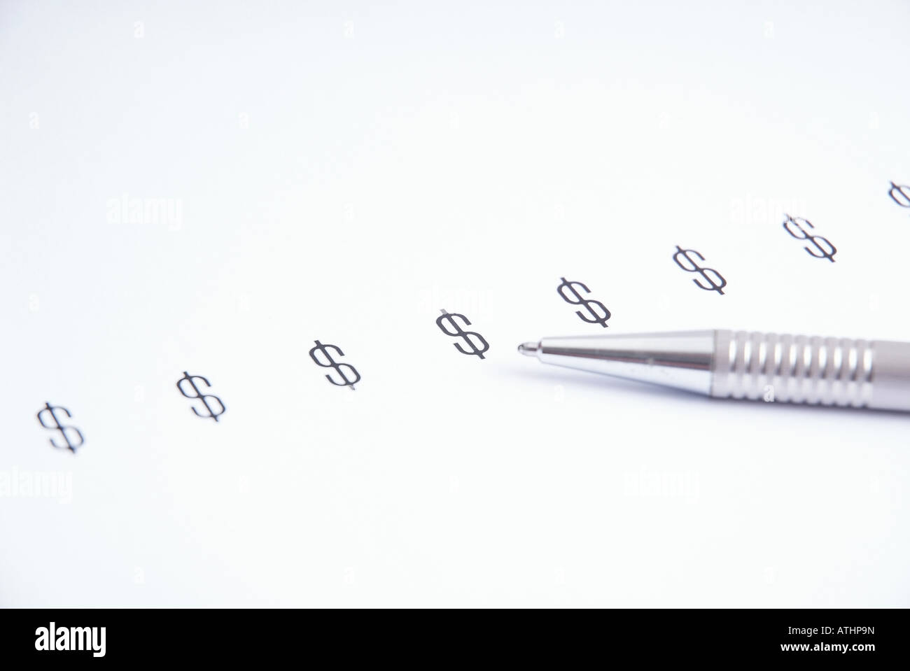 US Dollar $ Dollarzeichen Stock Photo - Alamy