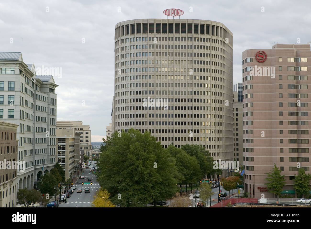 Tall buildings in central Wilmington Delaware include Brandywine ...