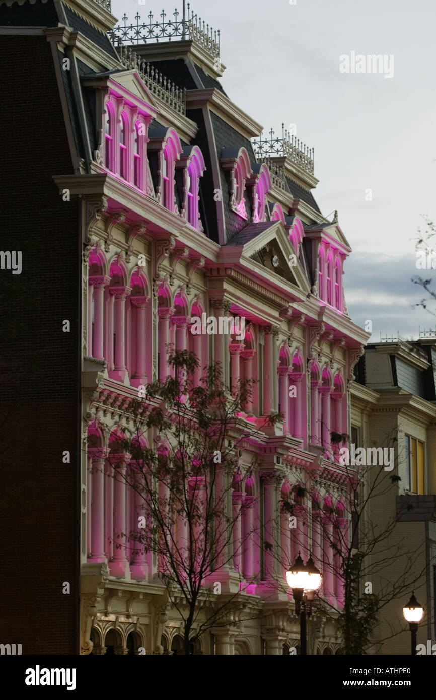 Grand Opera House Wilmington Delaware cast iron facade lighting variety ...