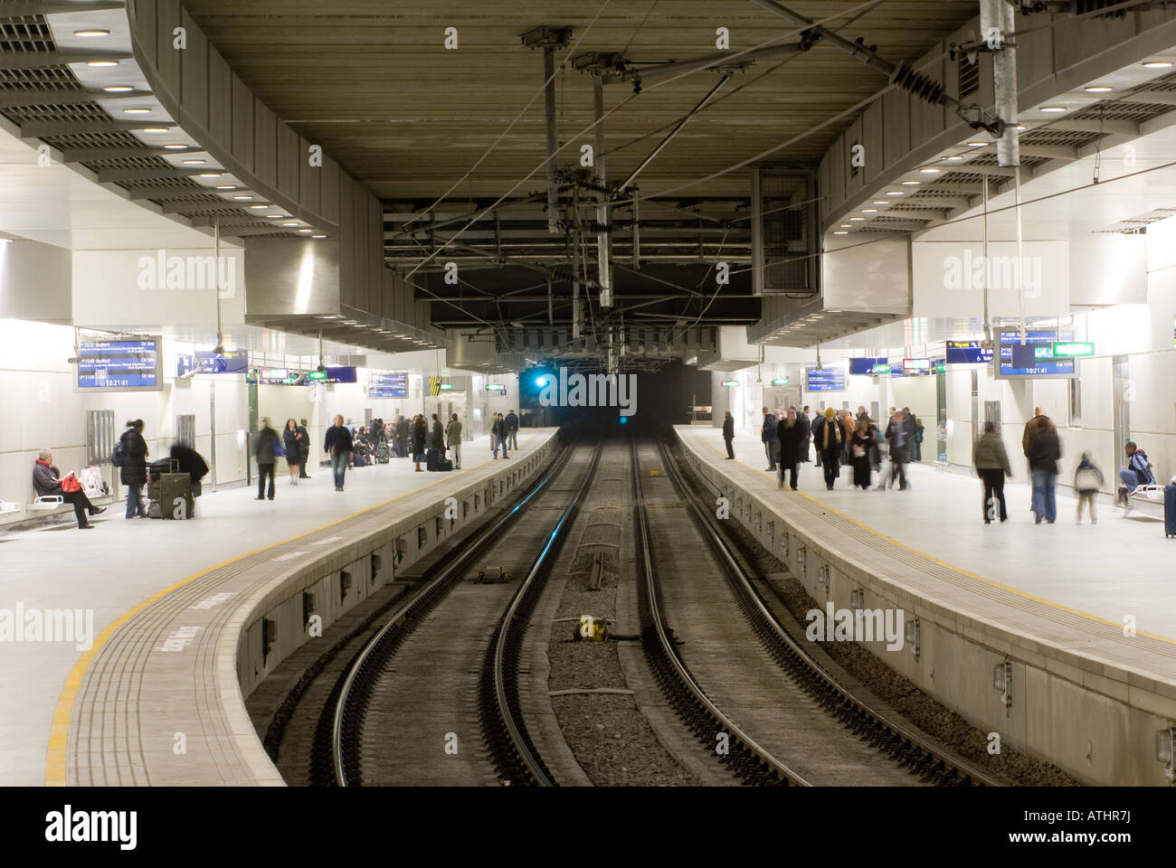 First capital connect train platform england hi-res stock photography ...