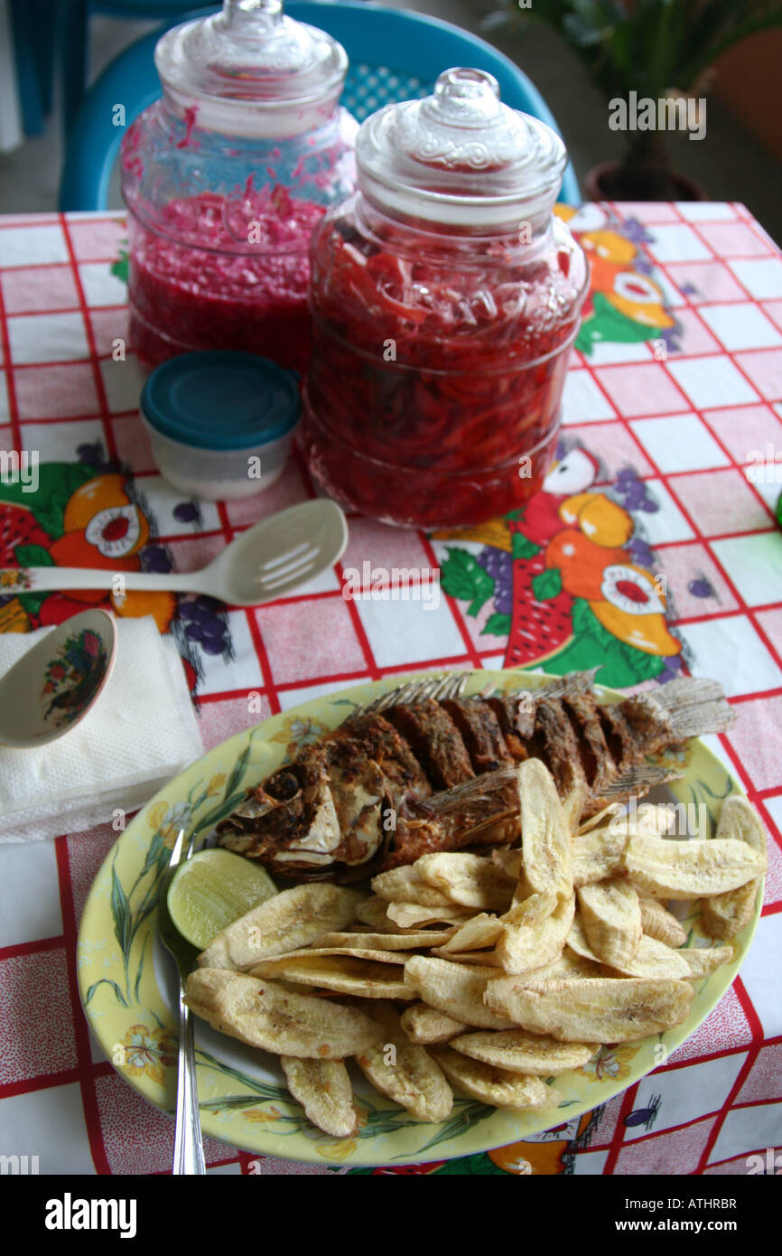 Fried Yojoa Fish Honduras