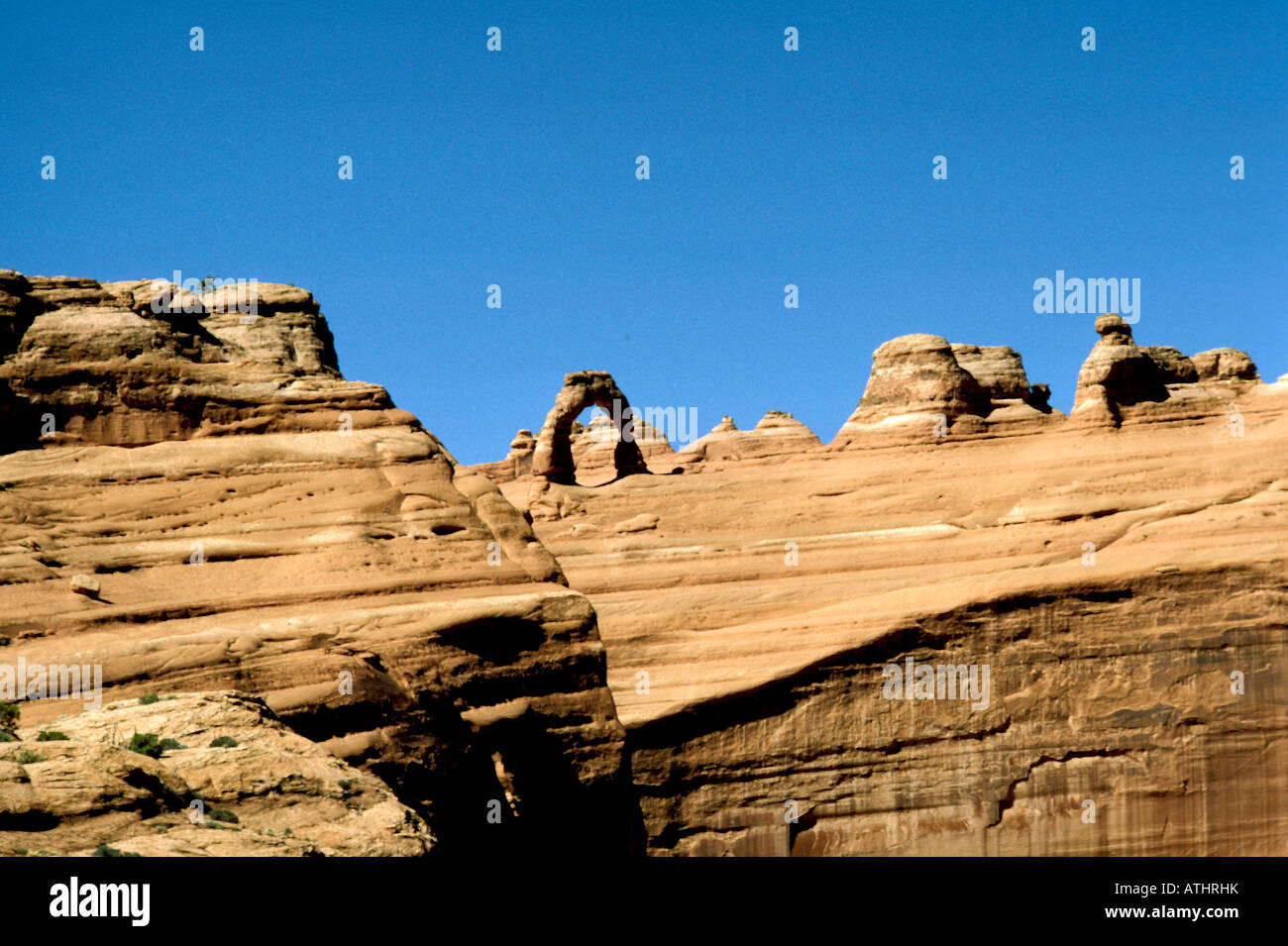 UT Utah Arches National Park Delicate Arch geologic geology erosion ...