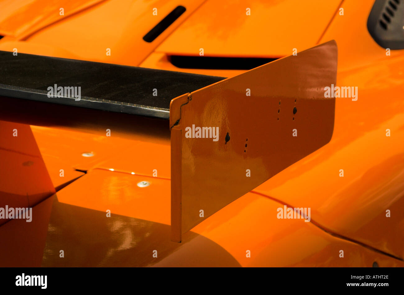 Mclaren F1 rear wing Stock Photo - Alamy