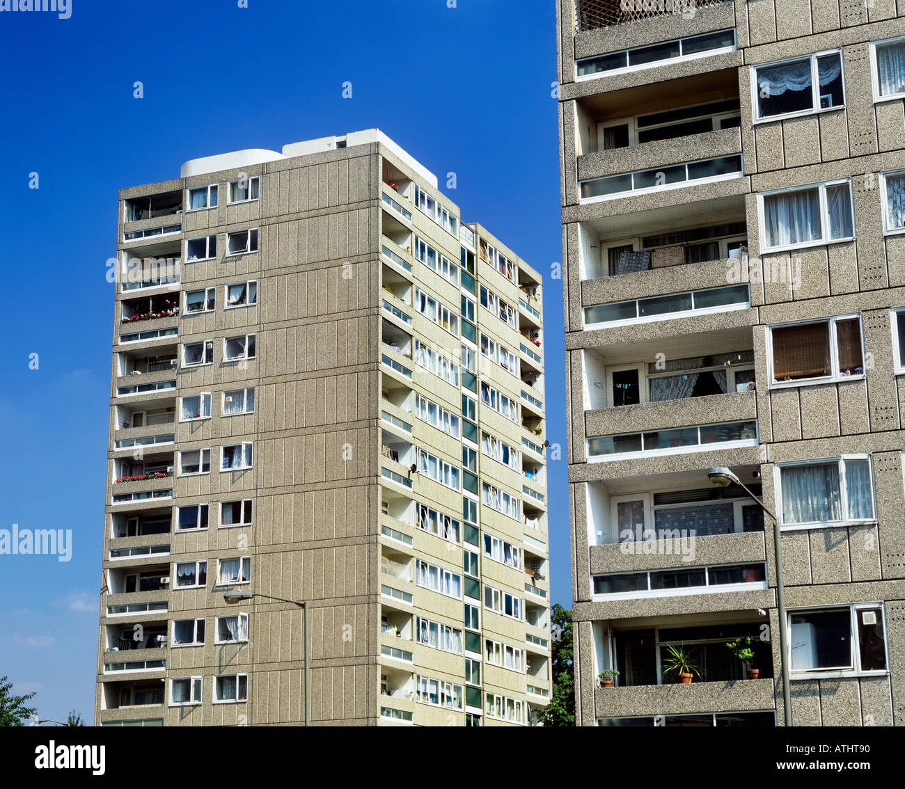 Prefabricated Housing Estate London High Resolution Stock Photography ...