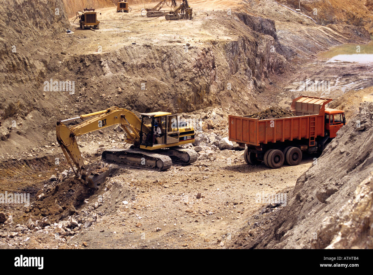 Ivory coast gold mining hi-res stock photography and images - Alamy