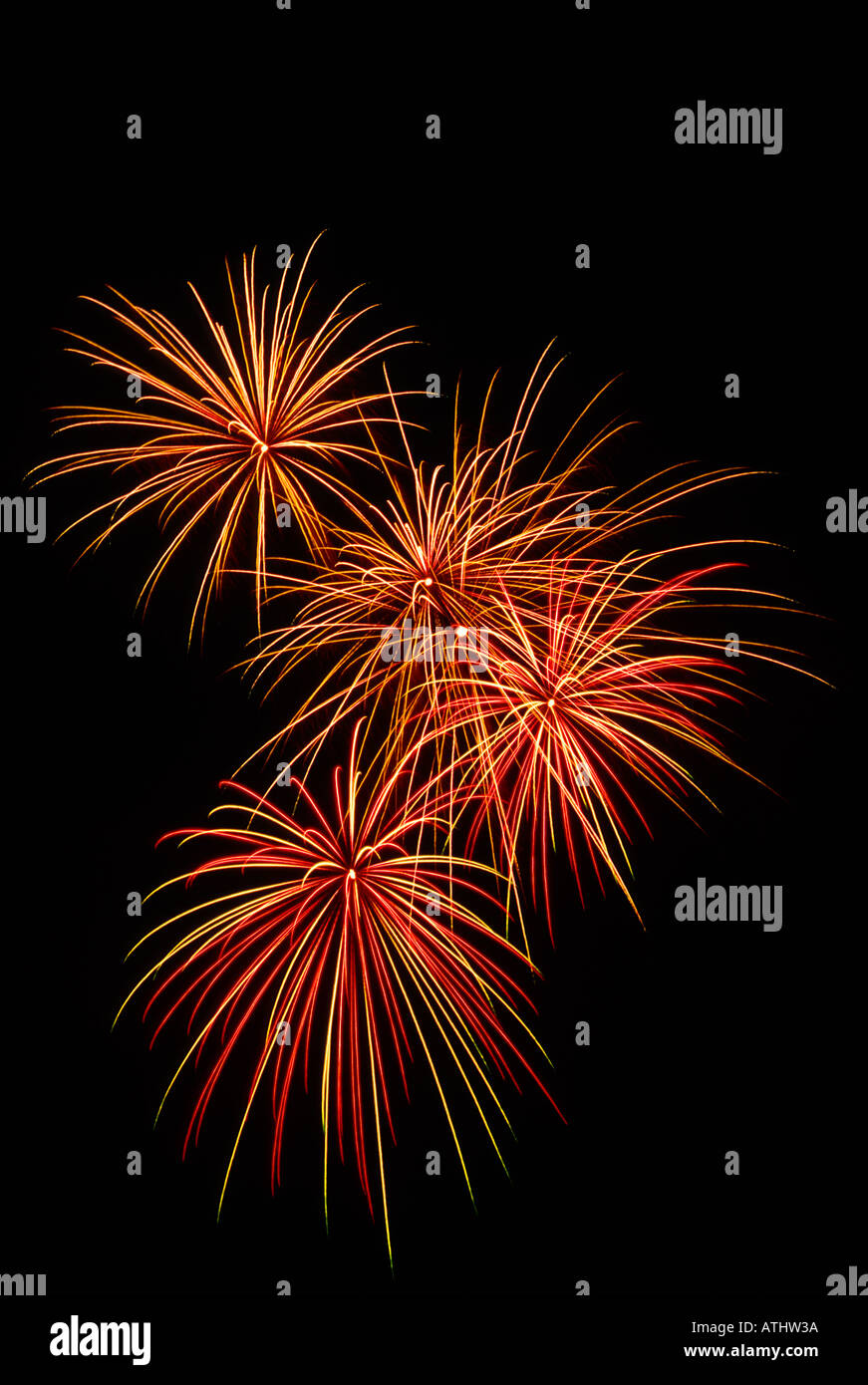 Fireworks display sky yorkshire hi-res stock photography and images - Alamy