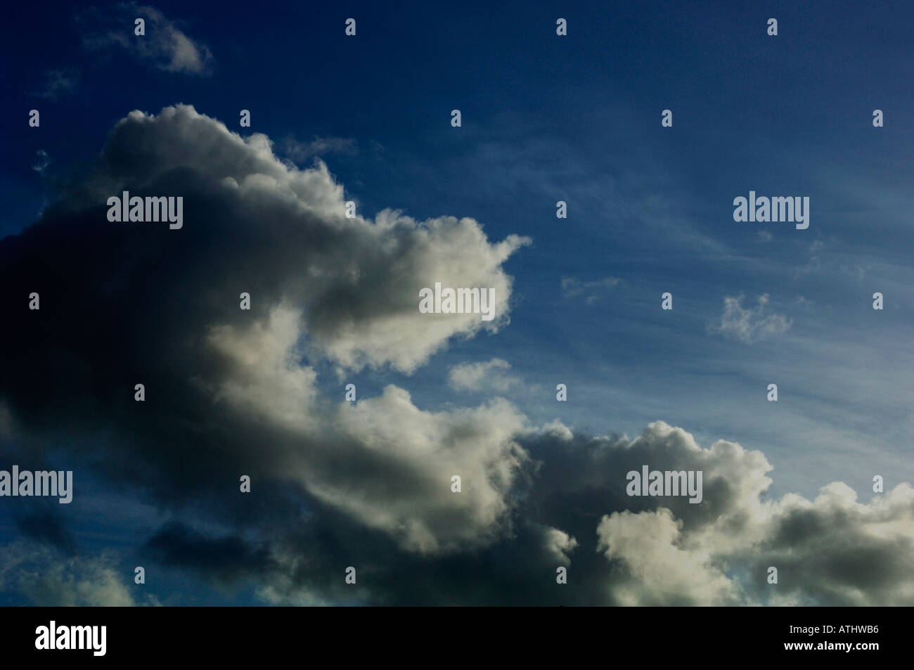 Blue Sky & Dramatic Cloud Formations Stock Photo - Alamy