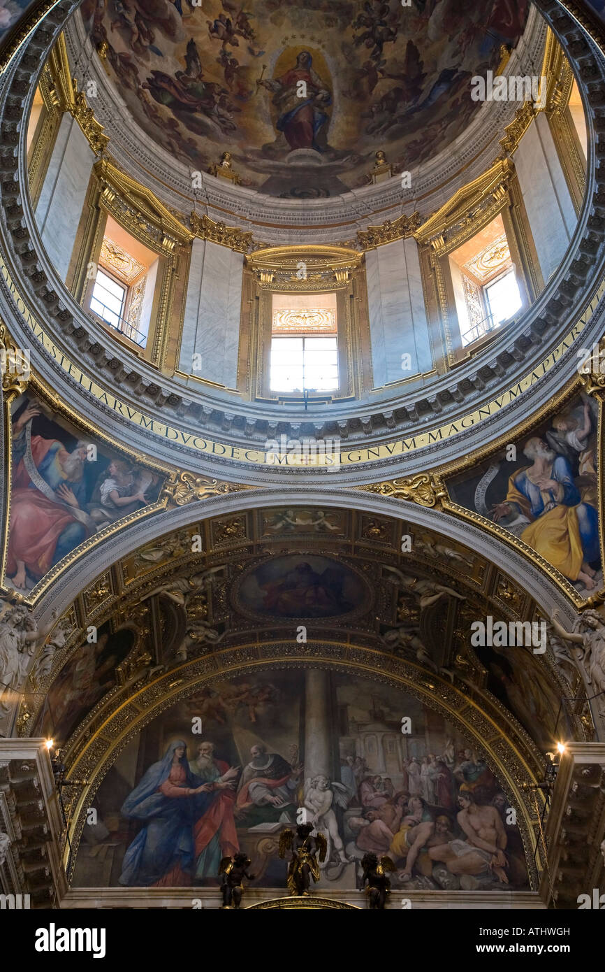 Cappella Paolina Borghesiana Borghese Chapel Santa Maria Maggiore Rome ...
