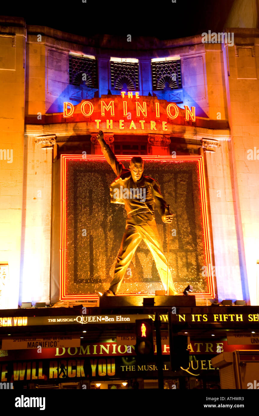 We will rock you at the Dominion Theatre in London England Stock Photo ...