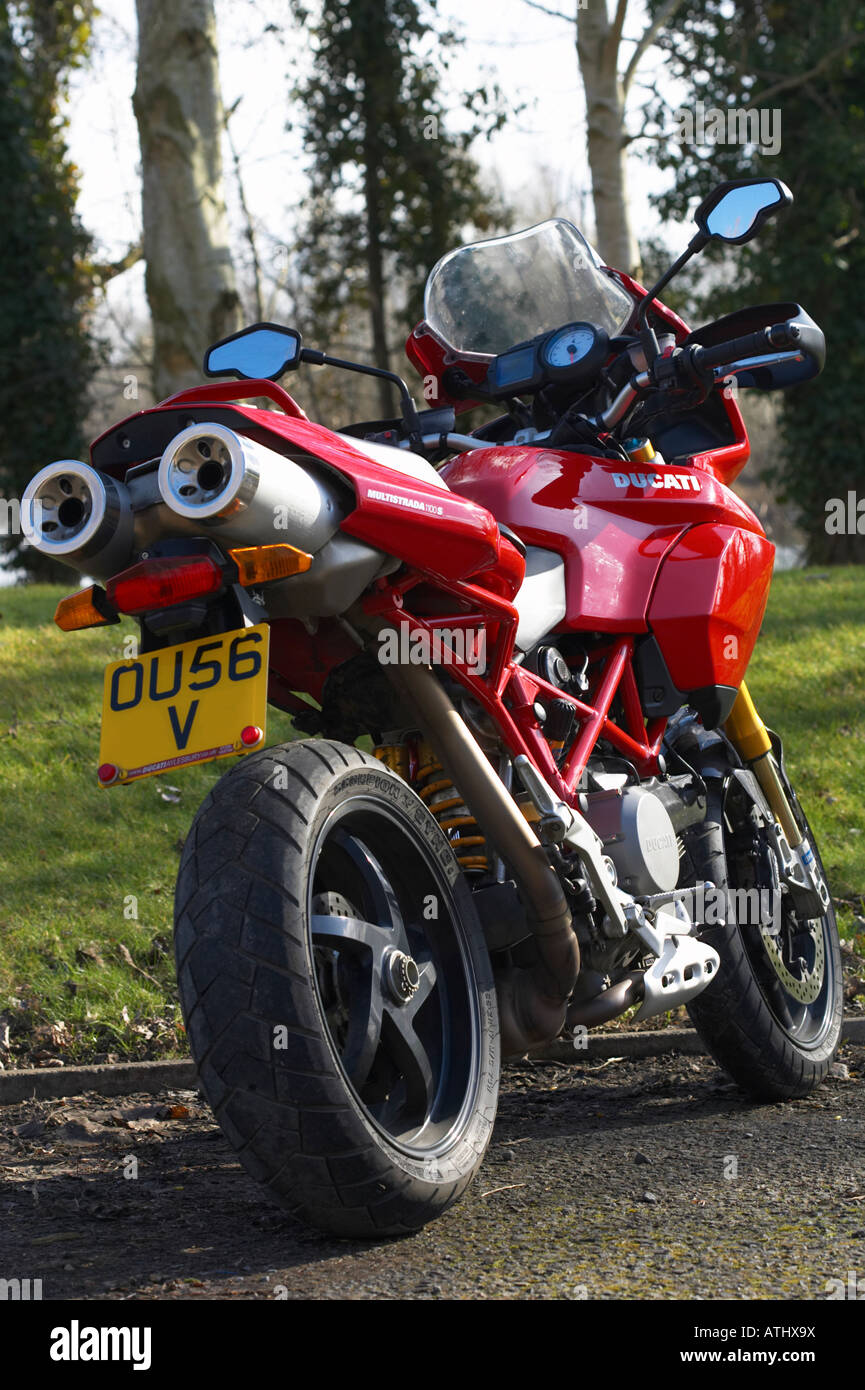 Ducati multistrada motorcycle Stock Photo - Alamy