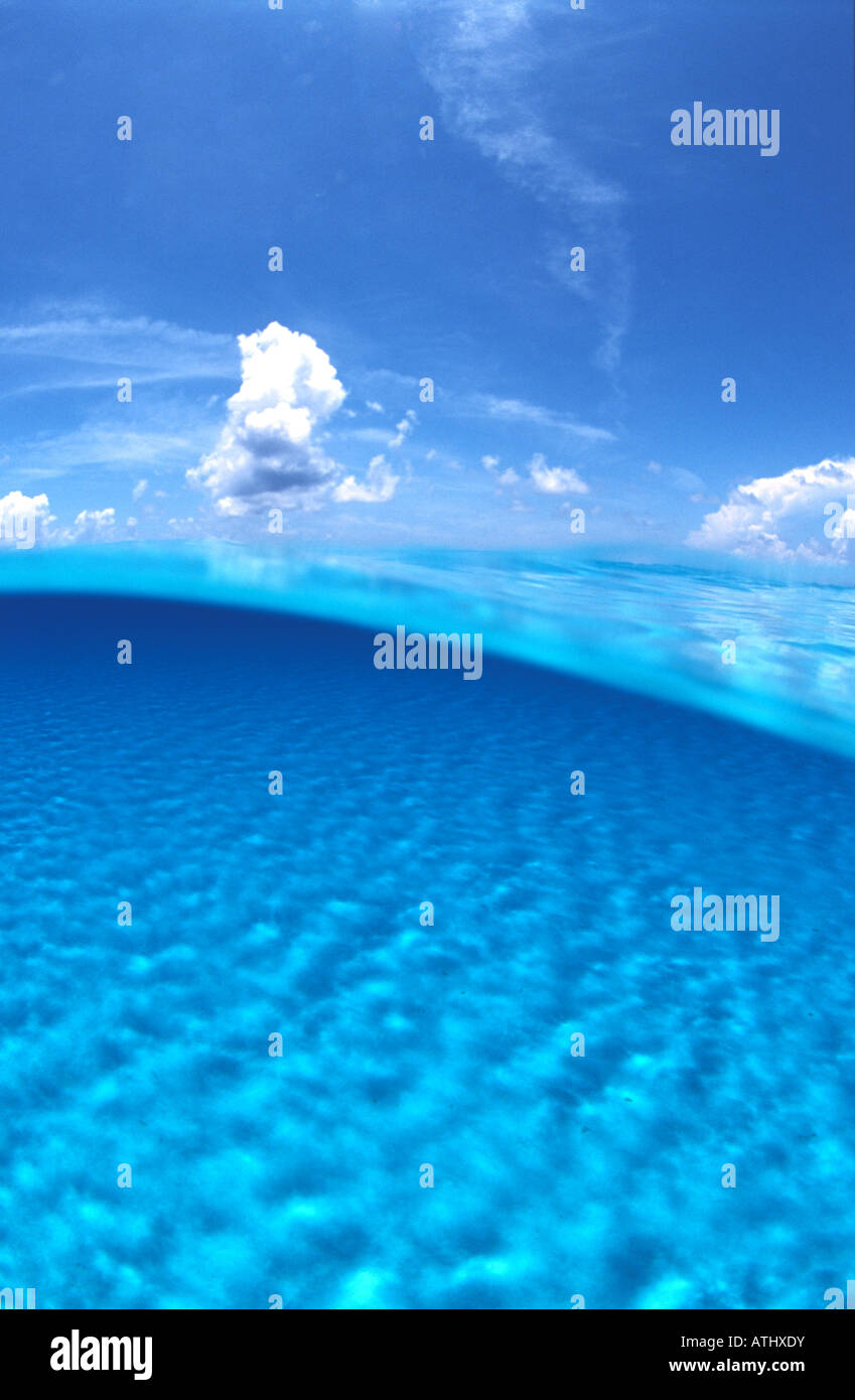 Clear blue water, Bahamas, blue water, clear water, blue sky, blue ...