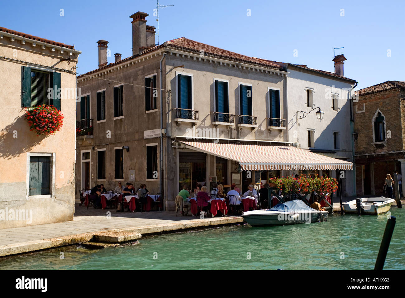 Murano restaurant murano island venice hi-res stock photography and ...