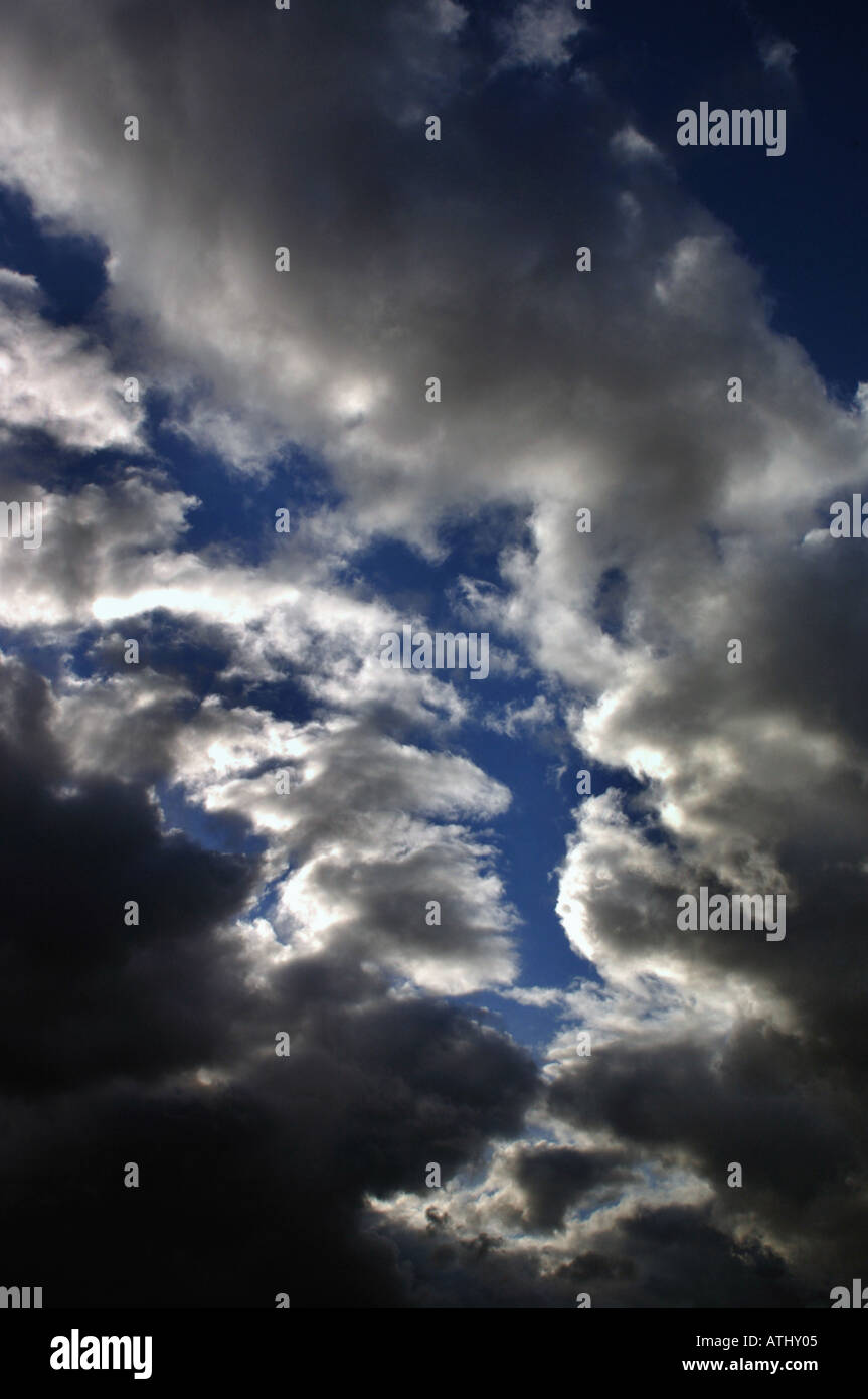Dramatic Blue Sky & Clouds Stock Photo - Alamy