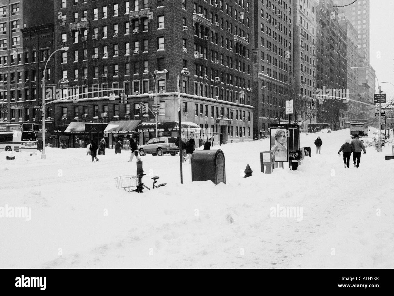 West side new york Black and White Stock Photos & Images - Alamy