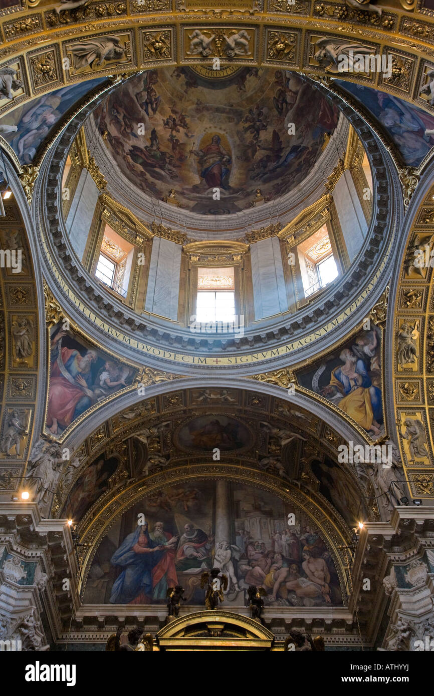 Cappella Paolina Borghesiana Borghese Chapel Santa Maria Maggiore Rome ...