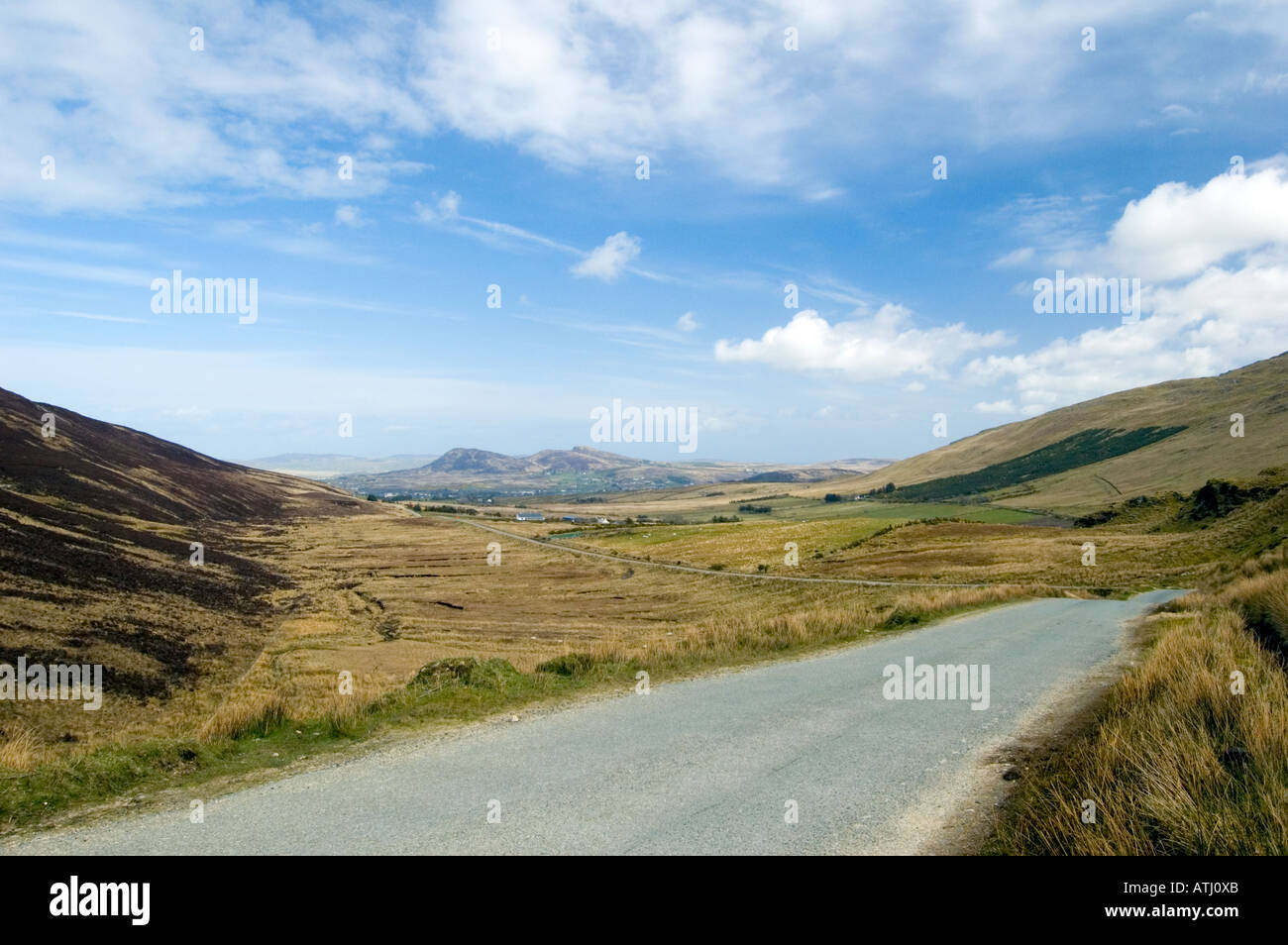 The open road, Inishowen, Co. Donegal, Ireland Stock Photo - Alamy