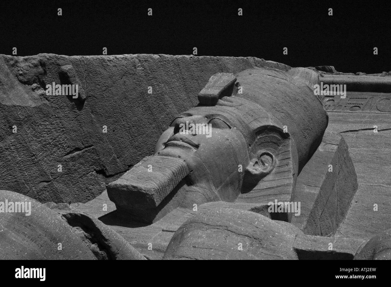 Lake nasser abu simbel Black and White Stock Photos & Images - Alamy