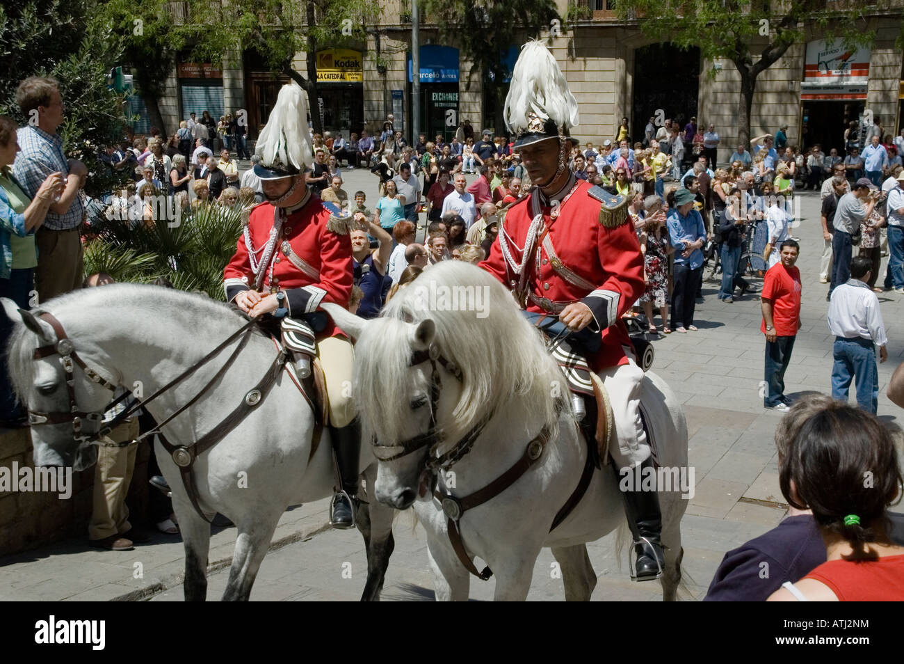 Andalusian folklorical festival in Barcelona Stock Photo - Alamy