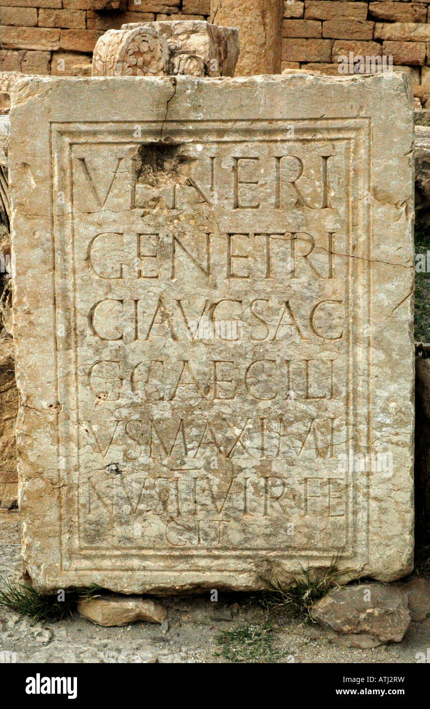 Roman inscription hi-res stock photography and images - Alamy